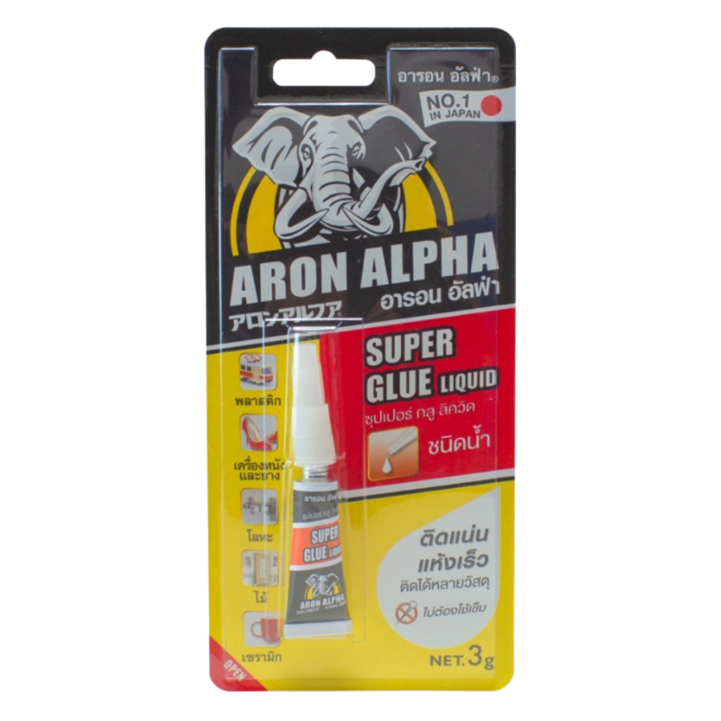Aron Alpha อารอน อัลฟ่า ซุปเปอร์กลู ลิควิด Super Glue Liquid | Shopee ...