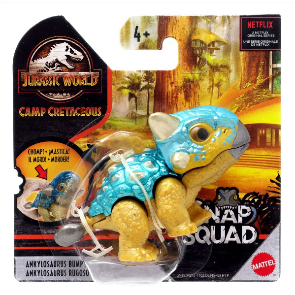 Jurassic World SNAP SQUAD BUMPY Dinosaur Mini Figure CAMP CRETACEOUS ...