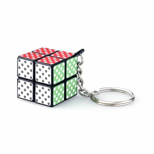 HIGHTIDE Magic Cube Keychain A (HGZ066-A) / พวงกุญแจรูบิค ลาย A แบรนด์ ...