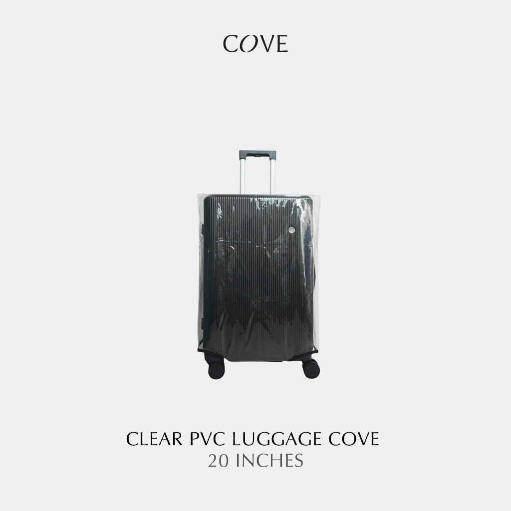 COVE Clear PVC Luggage Cover [ลดทันที 65 บาท -JULCOV65] พลาสติกคลุม ...