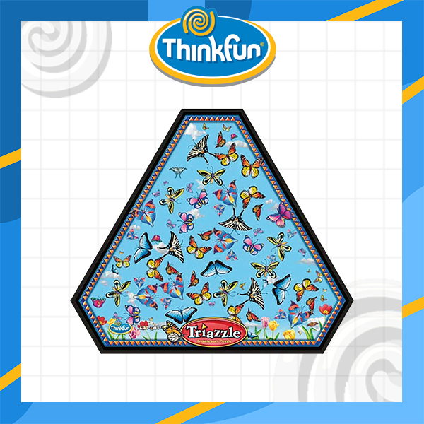 Triazzle Puzzle : Butterflies (Thinkfun สินค้าลิขสิทธิ์แท้) | Shopee ...