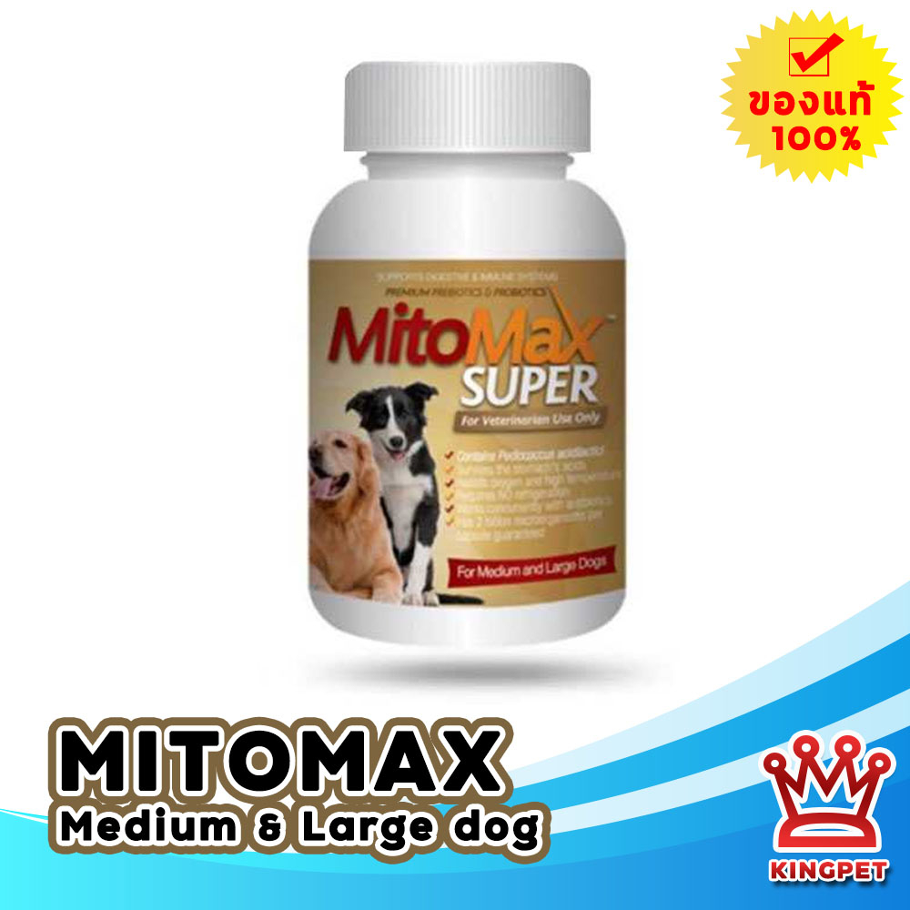 Mitomax Super for Medium and large dogs(30Tabs) | Shopee Thailand