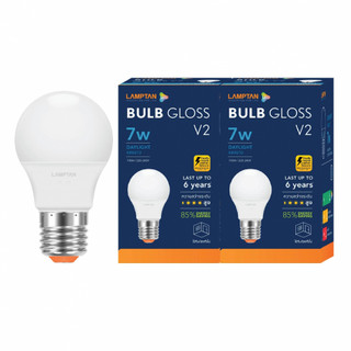 [แพ็คคู่] Lamptan หลอด LED รุ่น GLOSS V2 5w 7w 9w 11w 14w 18w 22w 27w ...