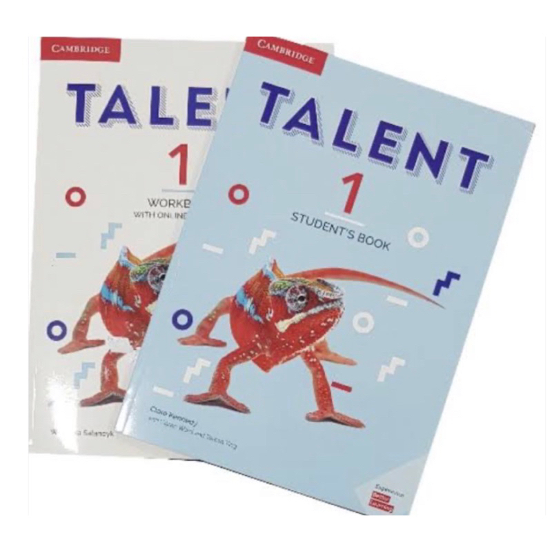 TALENT student’s book+workbook (หนังสือเรียนภาษาอังกฤษ) | Shopee Thailand