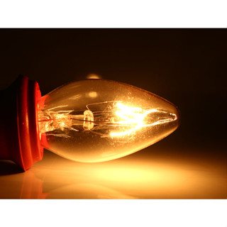 (แพ็ค 12 ดวง) ZEAZON หลอด จำปา 10W เกลียวเล็ก E12 ใส สำหรับประดับตกแต่ง ไฟคริสมาส ไฟศาลเจ้า C-7 ...