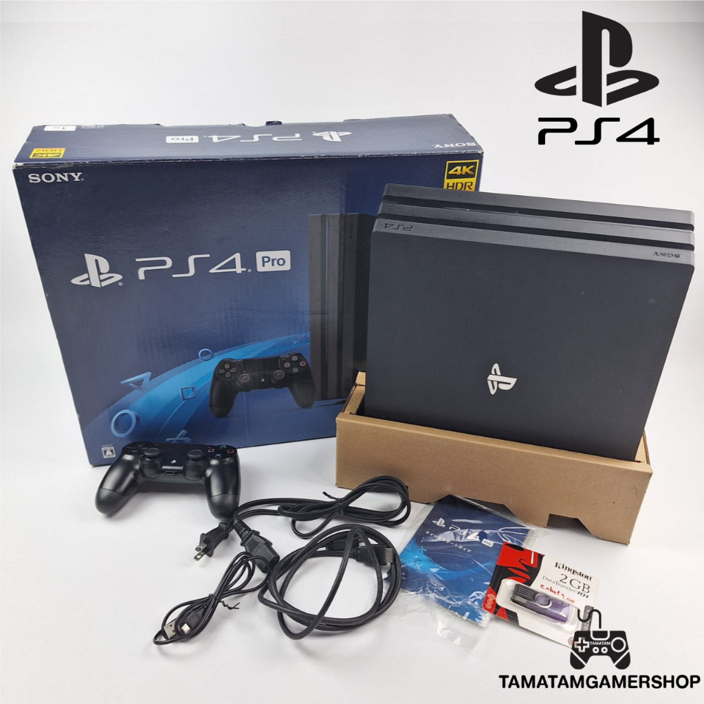 *PS4ผ่อน*ลงเกมคุ้มPS4 Pro 4K (Fw9.0)ความจุ2TB สีดำ ครบกล่อง PS4สายมืด ...