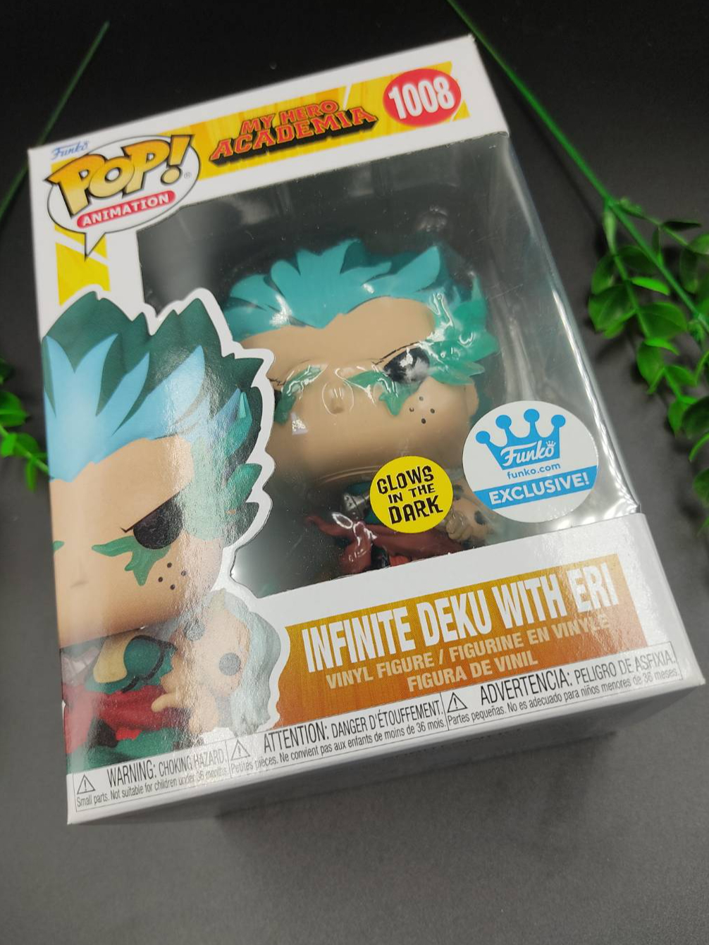 Funko Pop Animation - Infinite Deku With Eri GITD #1008 (My Hero ...