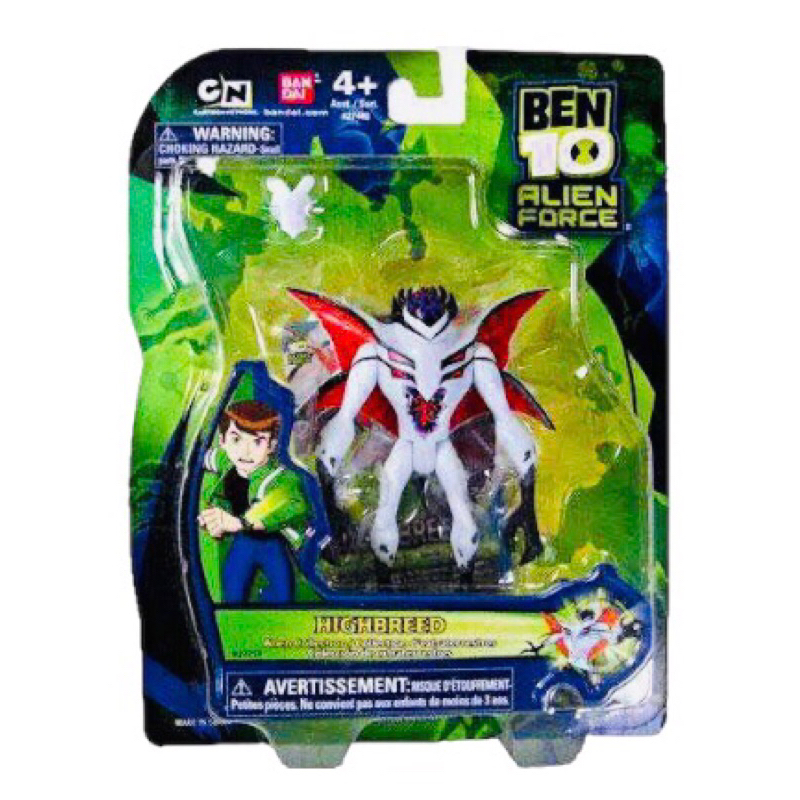 Ben 10 Alien Collection ALIEN FORCE HIGHBREED Figure Bandai NIP ...
