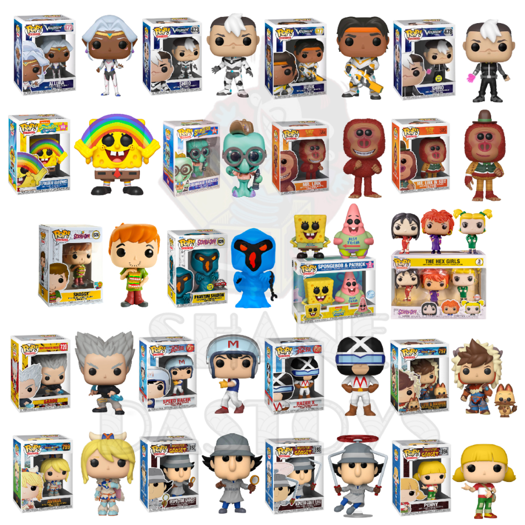 {PRE-ORDER} Funko Pop! ANIMATION : Voltron, Spongebob, SCOOBY-DOO ...