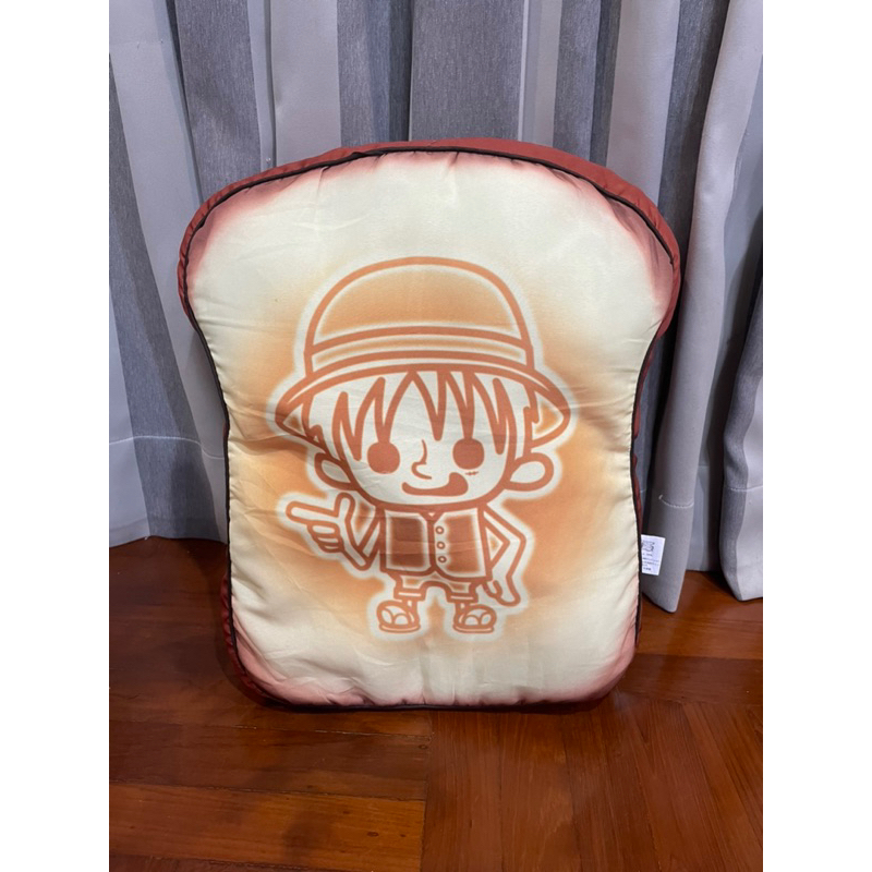 One piece Luffy bread pillow หมอนวันพีช ลูฟี่ ทรงขนมปัง งานลิขสิทธิ์ ...