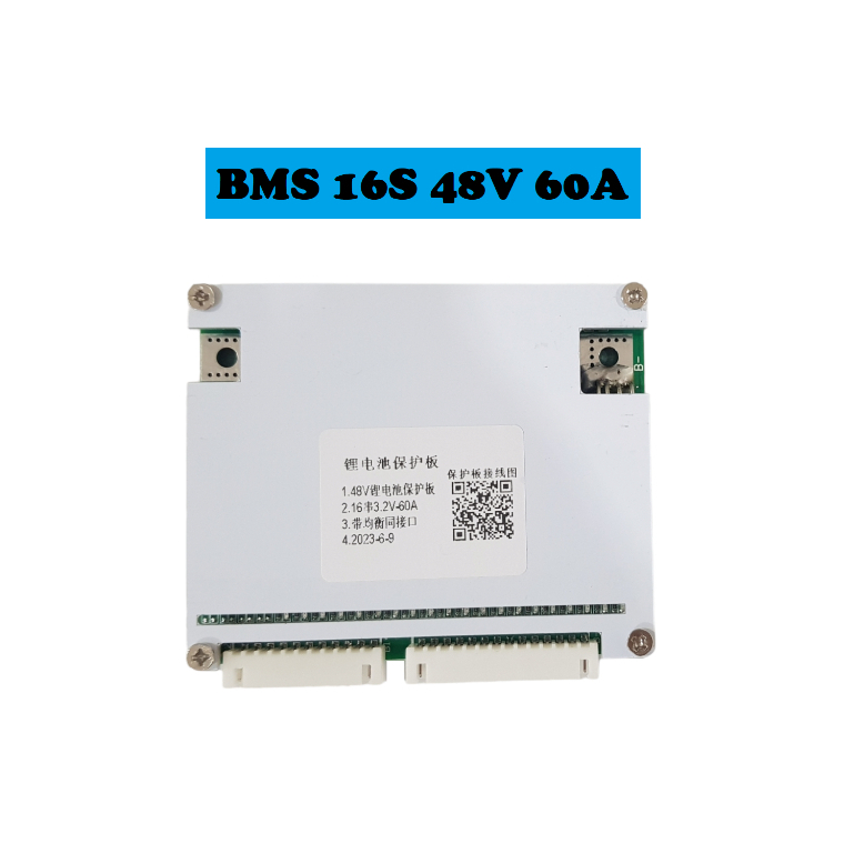 BMS LiFePo4 3.2V 16S 48V 60A บอร์ดป้องกันแบตเตอรี่ | Shopee Thailand