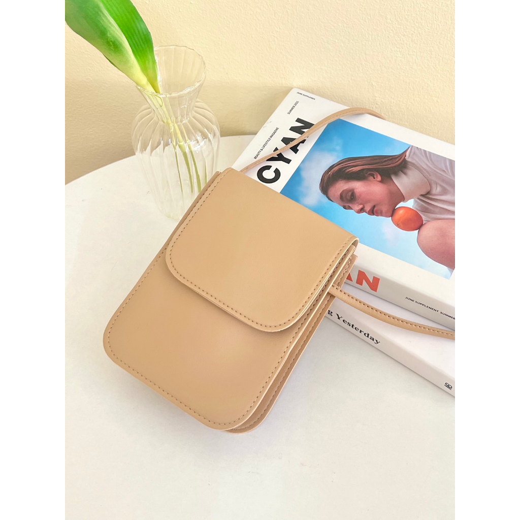 💕ivy กระเป๋าสะพายข้างใส่มือถือ Mini (A296) กระเป๋าแฟชั่นสะพายไหล่ผู้หญิง หนังPU สไตส์เกาหลี ...