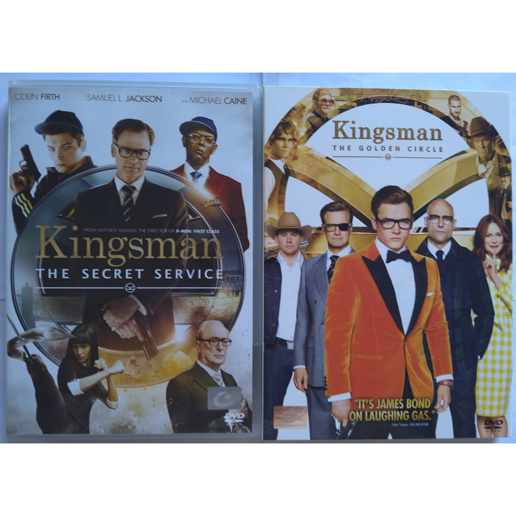 Kingsman 1 - 2 คิงส์แมน โคตรพิทักษ์บ่มพยัคฆ์ ภาค 1 - 2 DVD | Shopee ...