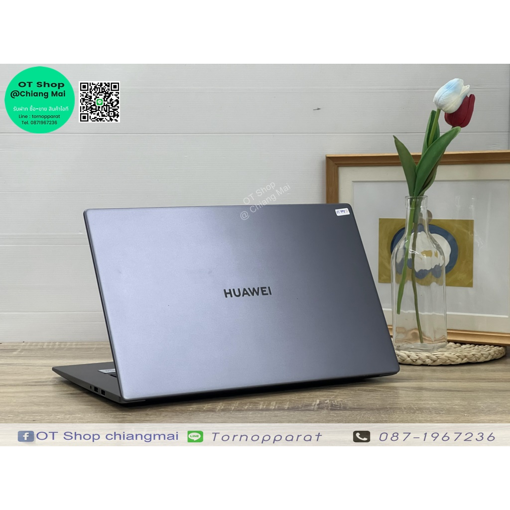 Huawei Matebook D15-R5 Grey ราคา 8,900 บาท | Shopee Thailand