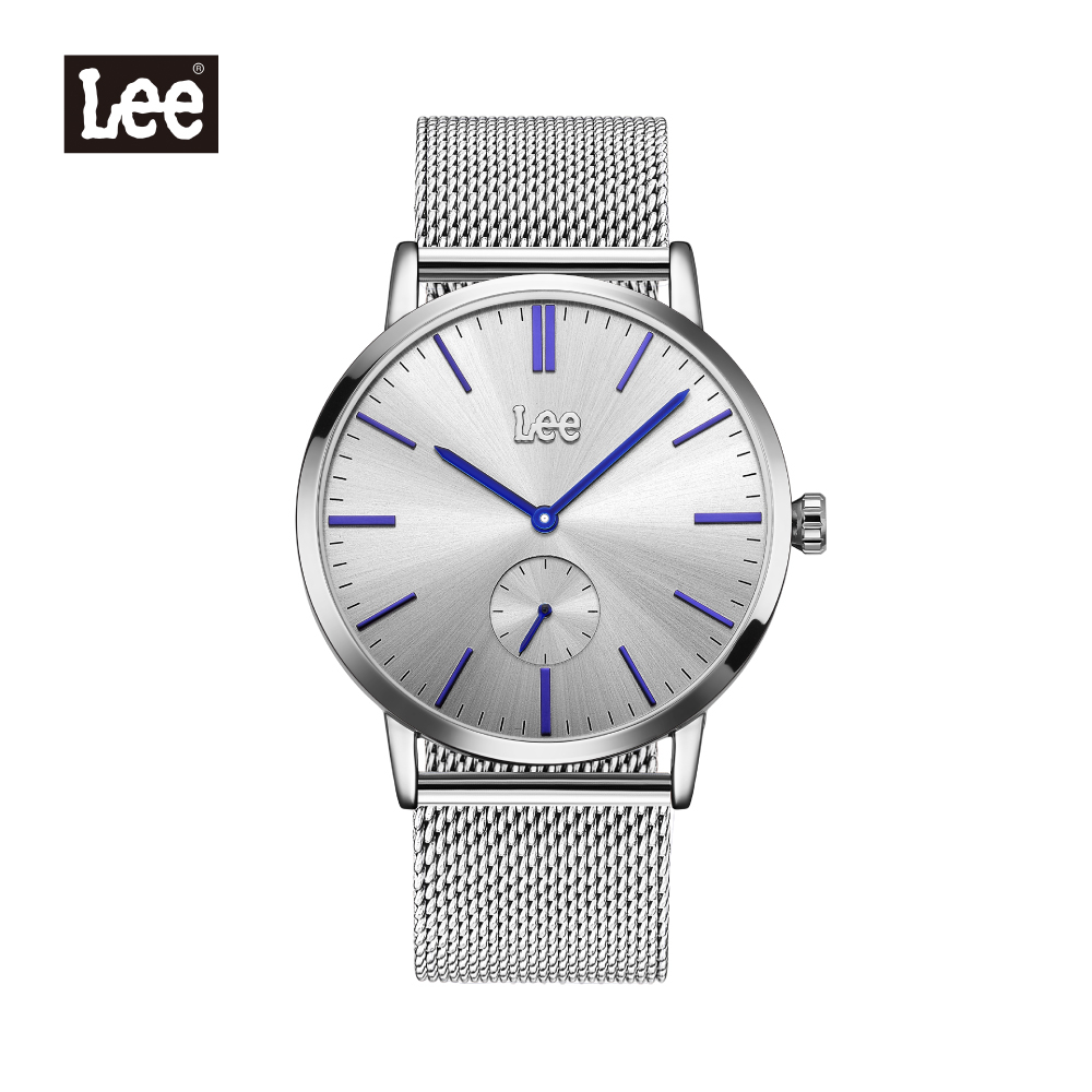 Lee นาฬิกาข้อมือ ผู้ชาย สไตล์มินิมอล LEF-M151ASV2-1L แบรนด์แท้ USA สาย ...