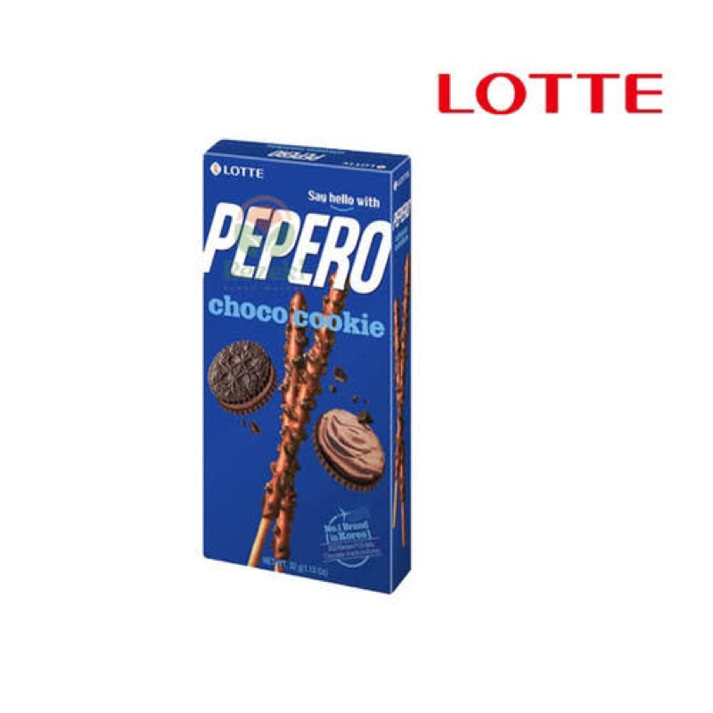 Lotte Pepero Choco Cookies 32 g | Shopee Thailand