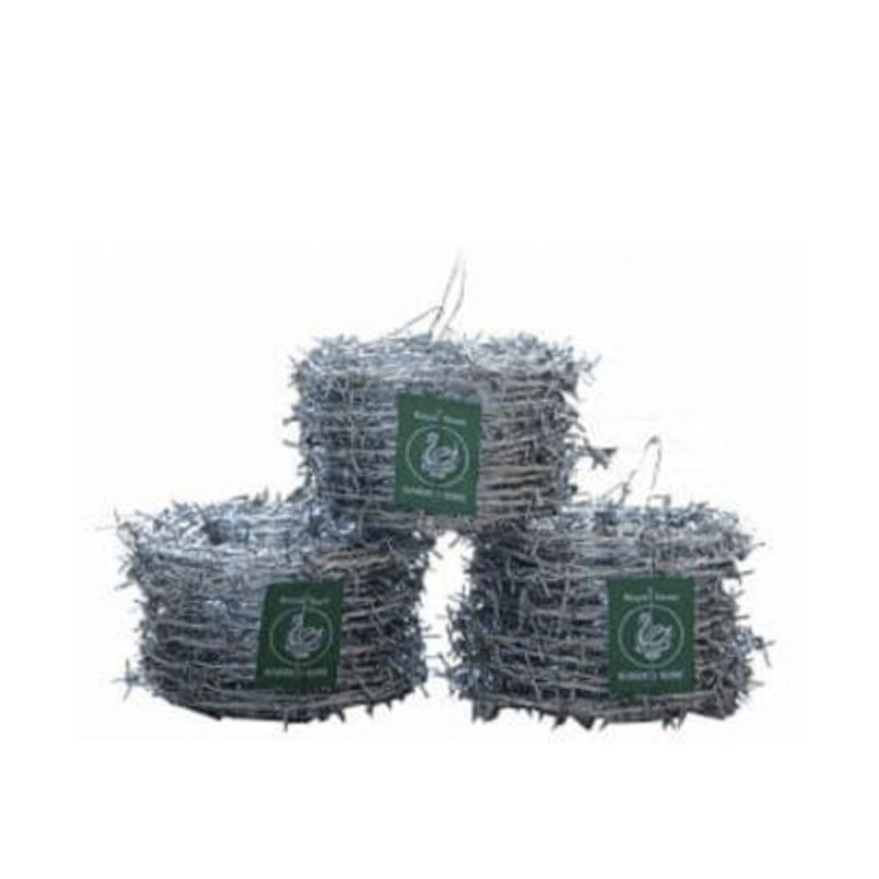 ลวดหนาม เป็ดเขียว ยาว30เมตร Barbed Wire 5กก | Shopee Thailand