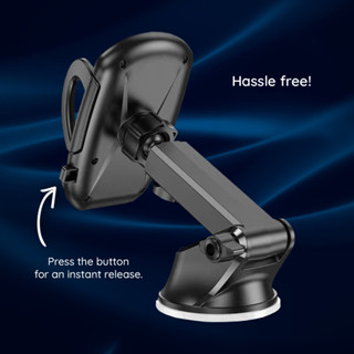 HOCO H9 / HK31 ที่ยึดมือถือในรถยนต์ ติดกระจก / ติดคอนโซล ขาปรับหมุนได้ ...