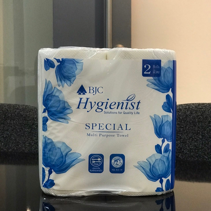 BJC Hygienist ยกลัง 48 ม้วน กระดาษอเนกประสงค์ ยาว 11 เมตร/ม้วน กระดาษ ...