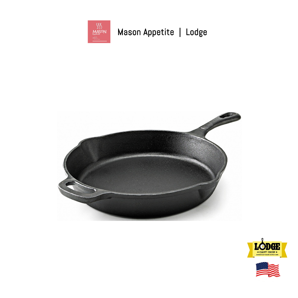 L10SK3 Lodge 12" Cast Iron Skillet - กระทะเหล็กหล่อลอดจ์ 12 นิ้ว ...