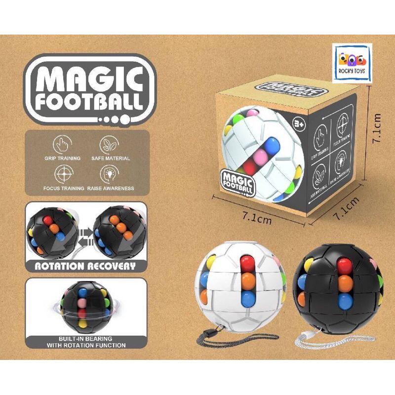 Magic footballลูกบิดฝึกสมองและความจำ | Shopee Thailand