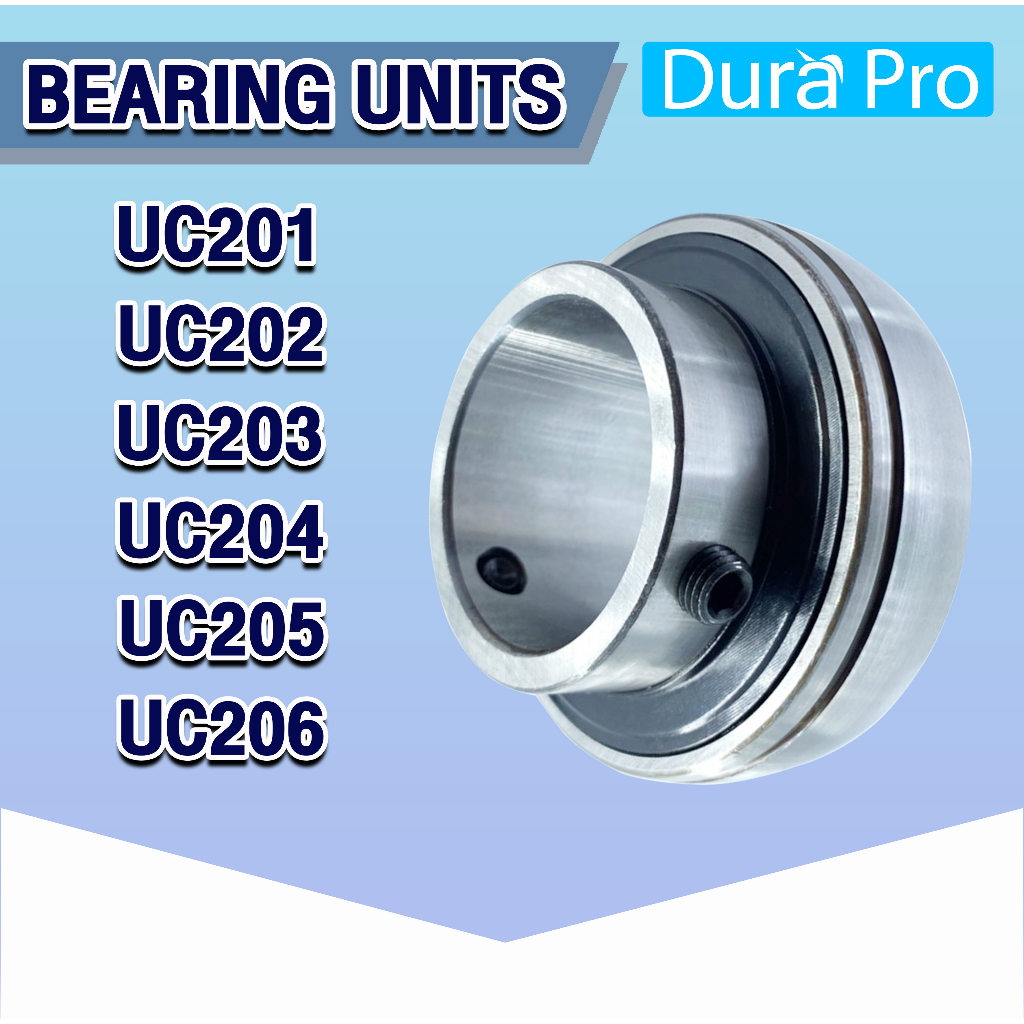 UC201 UC202 UC203 UC204 UC205 UC206 ตลับลูกปืนตุ๊กตา ( Bearing Units ...