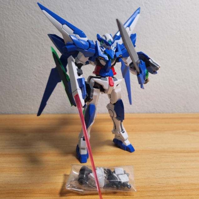[ประกอบแล้ว] Bandai 1/144 HGBF Gundam Exia Amazing (Gundam Model Kits ...