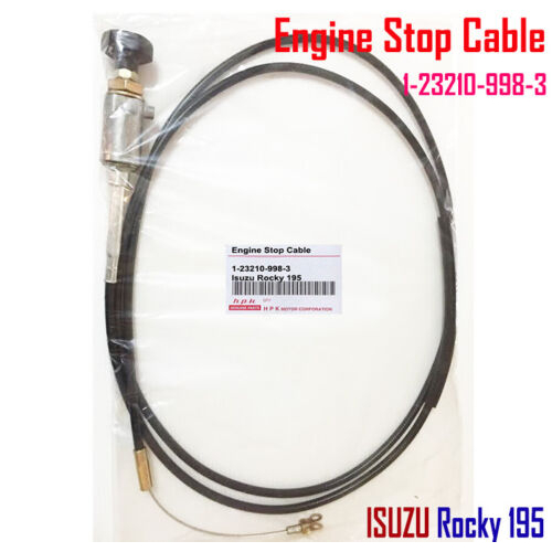 FOR Isuzu Rocky 195 Engine Stop Cable New Lenght 253 cm | Shopee Thailand