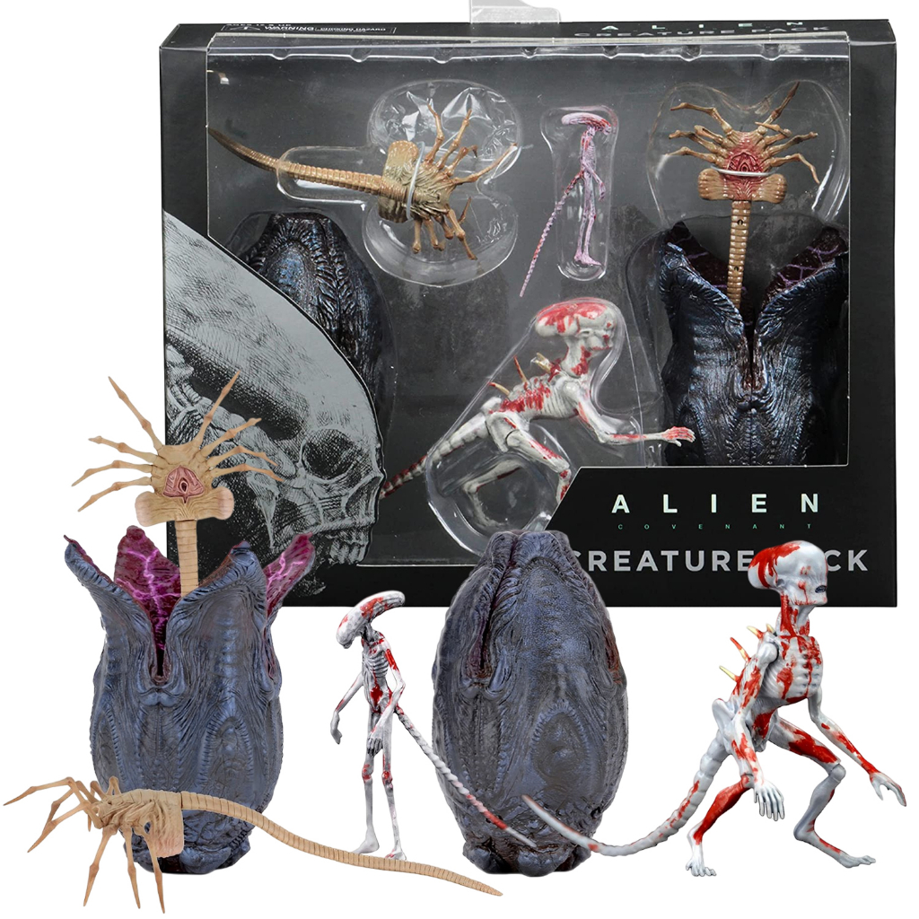Figma ฟิกม่า NECA Alien Covenant Creature Accessory Pack 7 Inch เอ ...