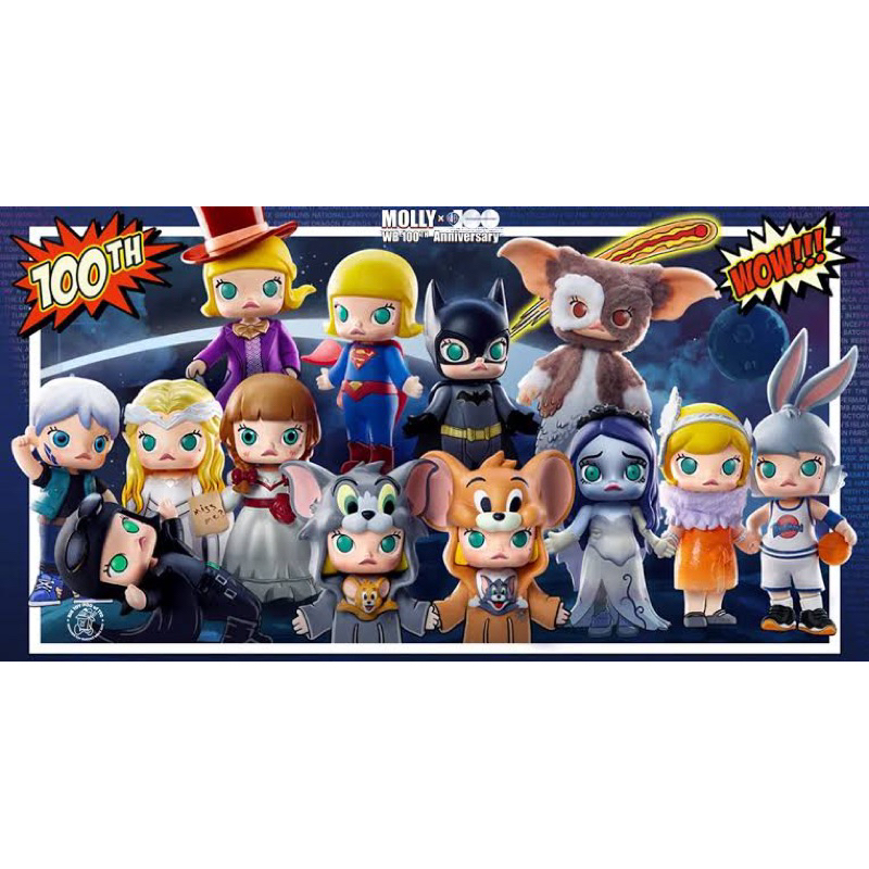 พร้อมส่ง POPMART - Molly WB 100th Anniversary box set | Shopee Thailand