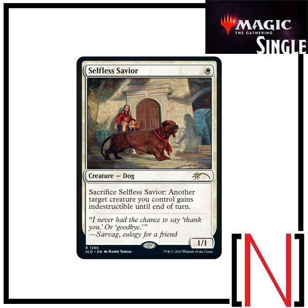 [MTG][Single][SLD] Selfless Savior ระดับ Rare [ภาษาอังกฤษ] | Shopee ...