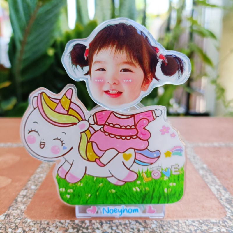 สแตนดี้อะคริลิคหัวดุ๊กดิ๊ก standy acrylic หัวดุ๊กดิ๊ก ป้ายสแตนดี้หัวดุ๊ ...