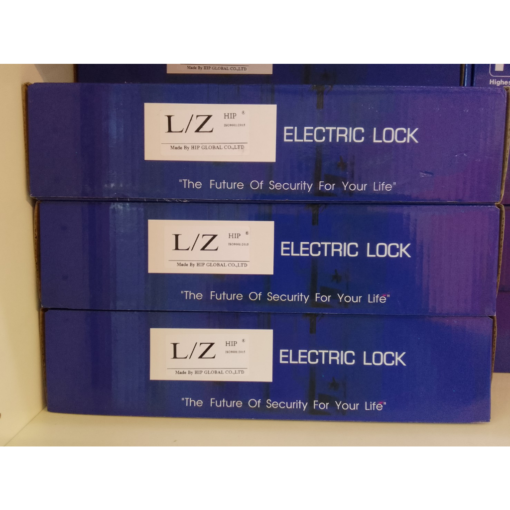 HIP ชุดล็อคแม่เหล็กประตู Magnetic Lock 600 ปอนด์ และ ขายึดจับ LZ ...