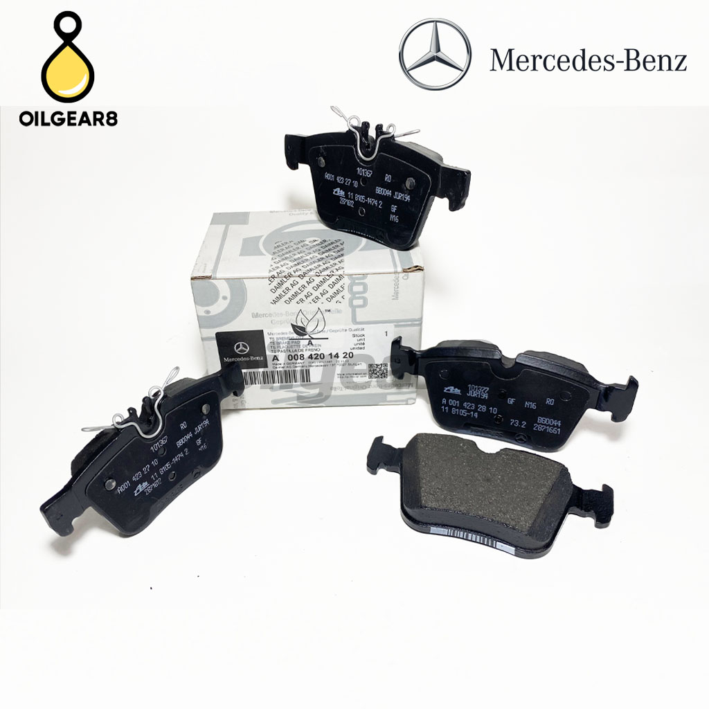 BENZ แท้ ผ้าเบรคหลัง รุ่น W205 เบอร์ 0004203602 0084201320 0084201420 ...