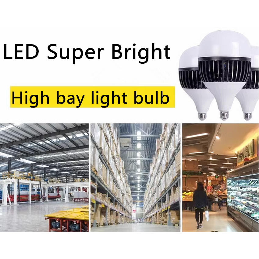 หลอดไฟ LED Super Bright 100w 200w 300w หลอดไฟ LED Ac 220V-240V แสง ...