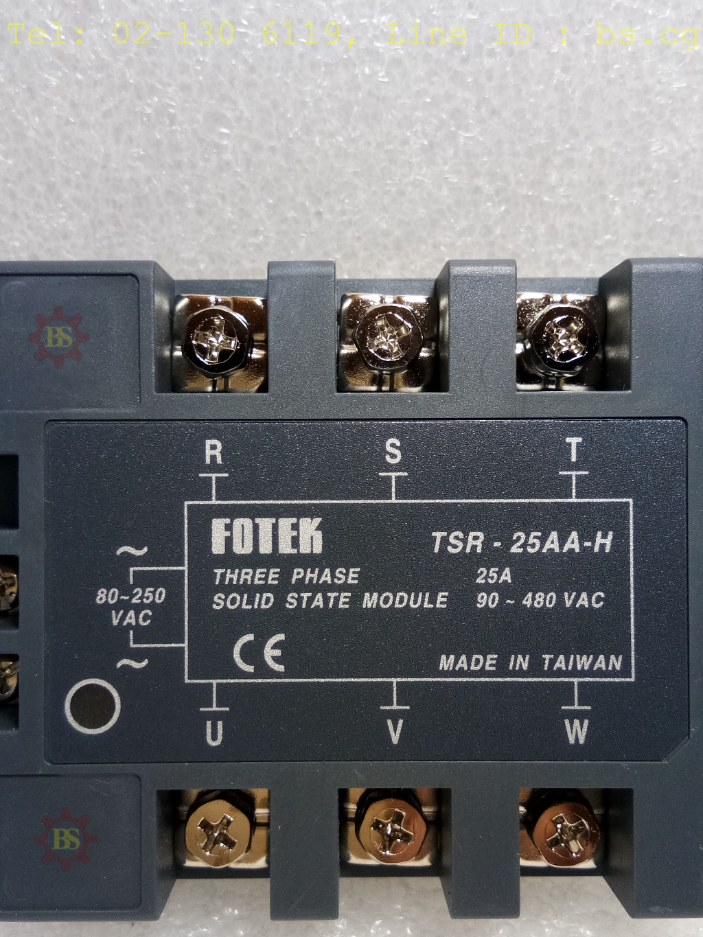 FOTEK : Solid State Module THREE PHASE TSR-25AA-H *สินค้าแท้จากไต้หวัน ...