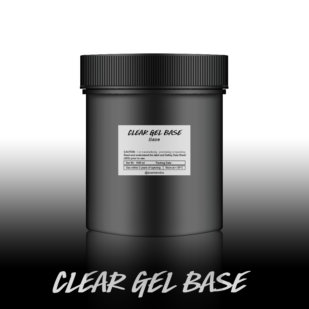 เบสเจลใส Clear Gel Base ผิวหน้า-ผิวกาย เนื้อเจลเปล่า เจลตั้งต้น ชนิด ...