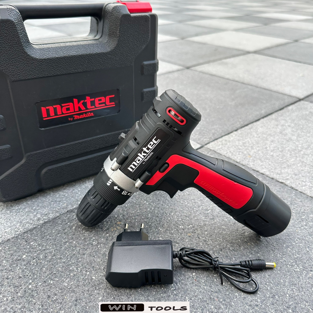 MAKTEC สว่านแบต สว่านไร้สาย 118 V 3ระบบ แบต 1 ก้อน เจาะไม้ เจาะเหล็ก ขันสกรู | Shopee Thailand
