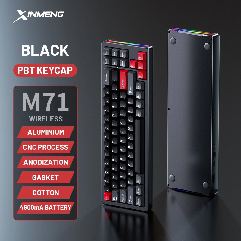 [สินค้ามือ1 พร้อมส่ง] Xinmeng M71 All Aluminum Alloy Material Body ระบบ ...