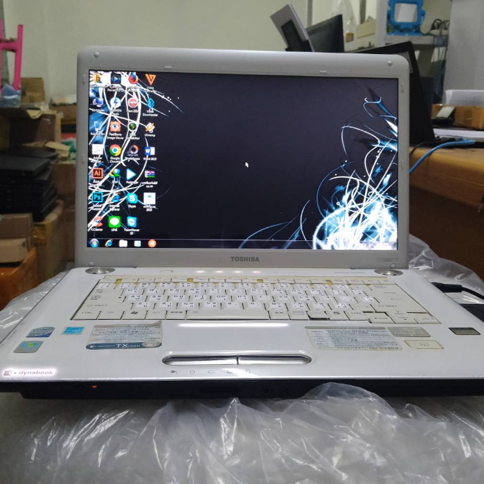 โน๊ตบุ๊คมือสอง Notebook TOSHIBA TX/66H CPU CORE (RAM:4GB/HDD:500GB) ขนาด 15.6นิ้ว | Shopee Thailand