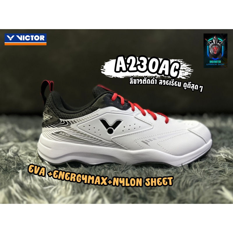 รองเท้าแบดมินตัน VICTOR A230 รุ่นใหม่ล่าสุด | Shopee Thailand