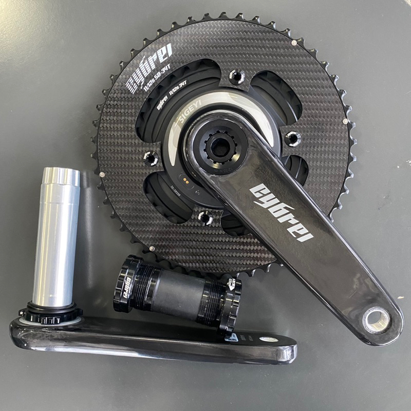 ชุดจานหน้า Cybrei พร้อม Sigeyi Powermeter ใบคาร์บอน | Shopee Thailand