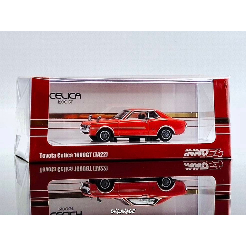 TOYOTA CELICA 1600 GT (TA22) Red 1:64 (INNO64) | Shopee Thailand