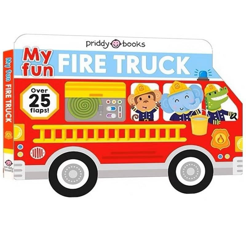 My Fun Fire Truck Board book | Shopee Thailand