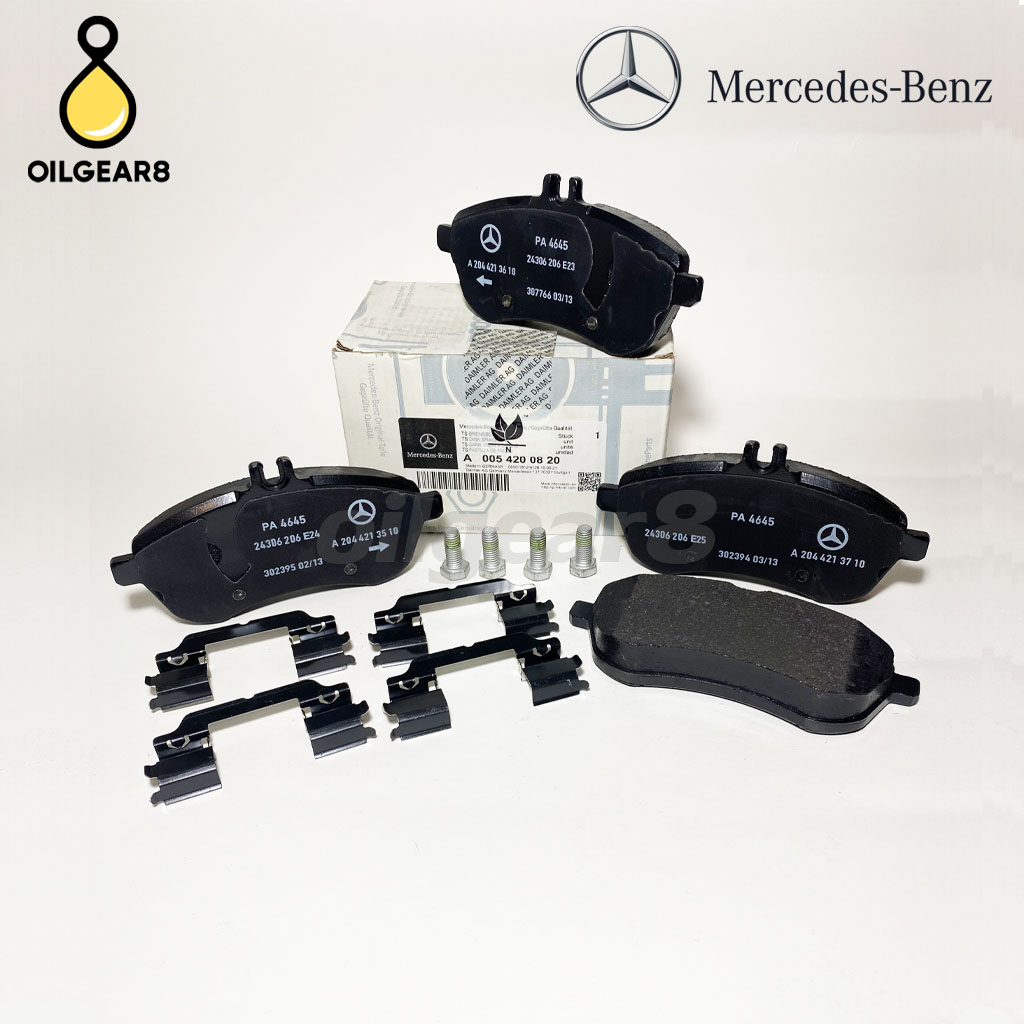 BENZ แท้ ผ้าเบรคหน้า รุ่น W204 W207 W212 เบอร์ 0054200820 0074205520 ...