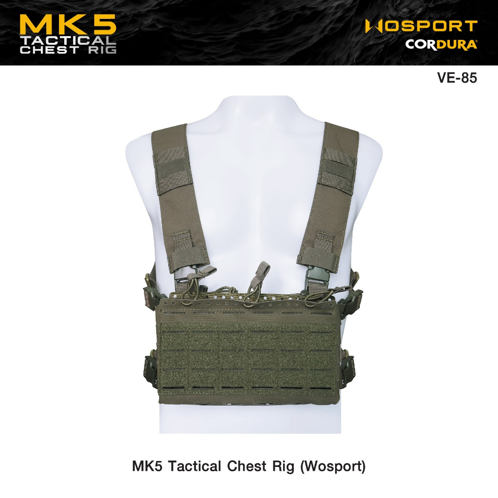 MK5 Tactical Chest Rig ( Wosport ) | Shopee Thailand