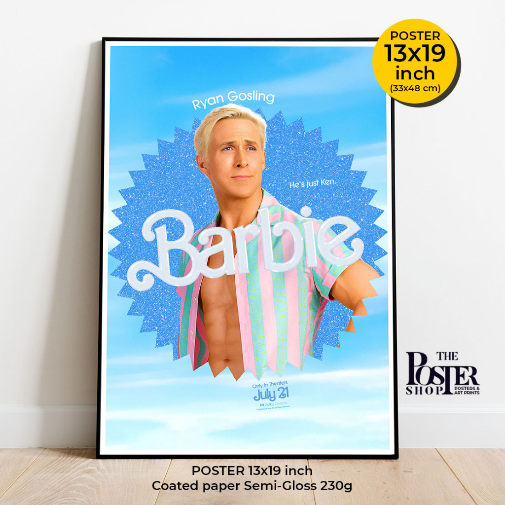 Barbie Poster โปสเตอร์ บาร์บี้ ขนาด 33x48 cm | Shopee Thailand