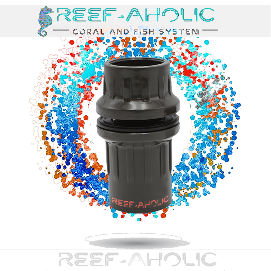 Reef-Aholic TY บลั๊กเฮด แบบตรง ขนาด 20 25 32 40 และ 50 มม. สีขาว สีเทา UPVC แต้ ๆ จ้าว ...