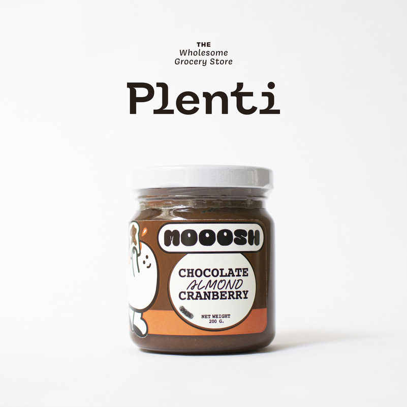 มูช สเปรด ช็อกโกแลต อัลมอนด์ แครนเบอรี่ ออแกนิก วีแกน (MOOOSH Chocolate ...