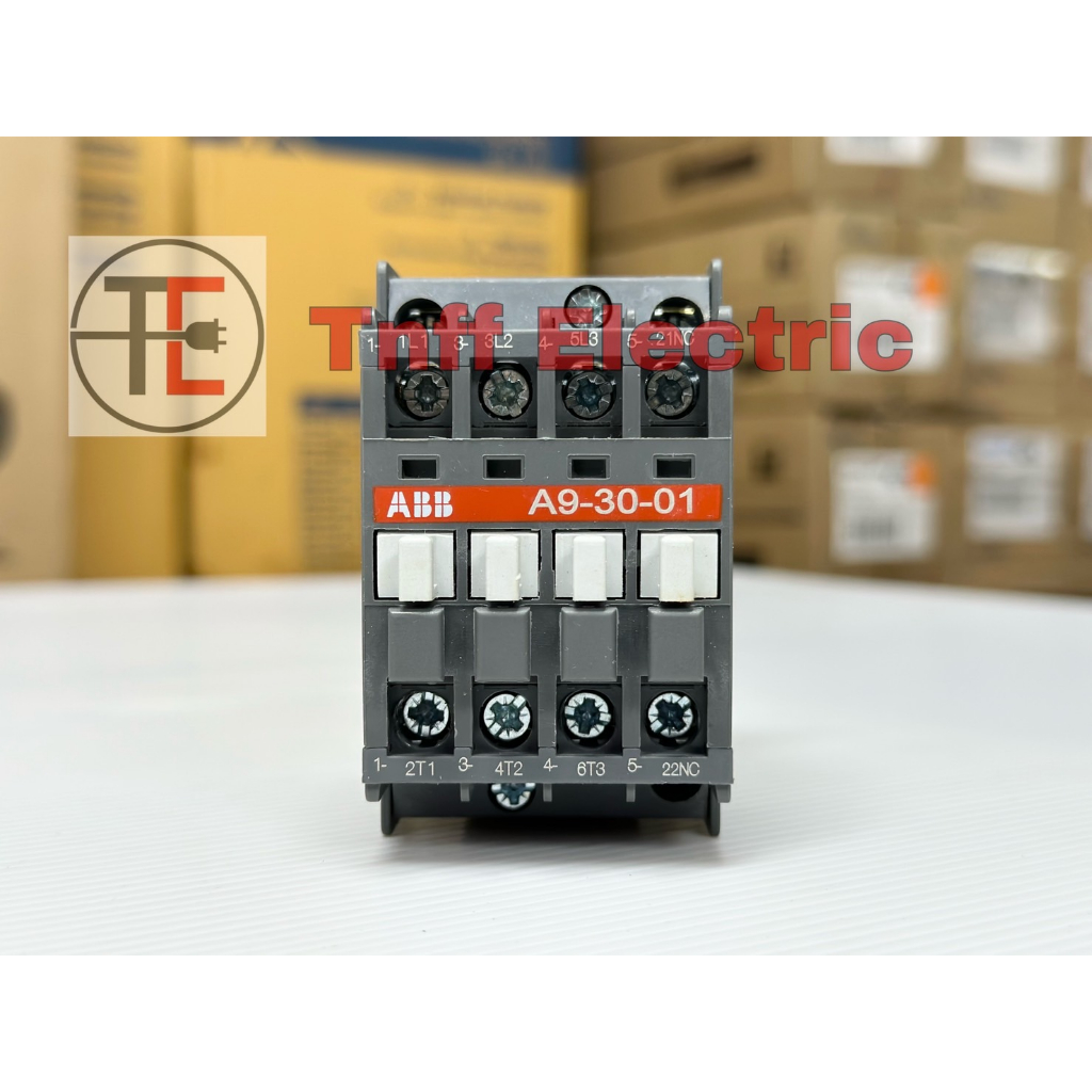 ABB แมคเนติก คอนแทคเตอร์ A9-30-01, A12-30-01, A30-30-01, A40-30-10 (220 ...